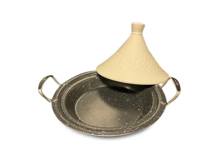 Royal Swiss - Stalen Tajine Pan 34cm – Cookingandstuff