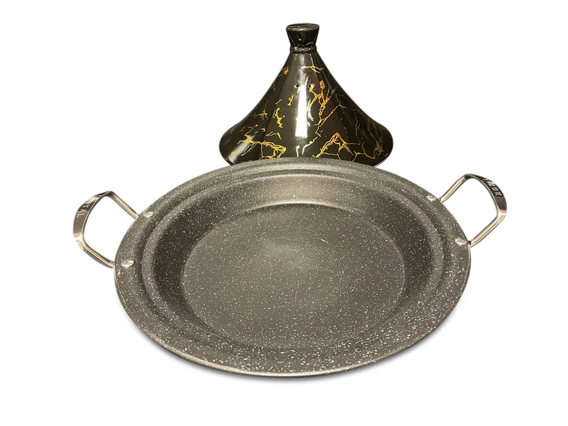 Royal Swiss - Stalen Tajine Pan 38cm – Cookingandstuff